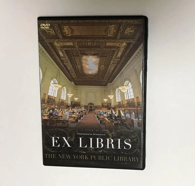 NEW YORK PUBLIC Library Ex Libris '17 DVD 2-Disc Japan New Japan DD £54 ...
