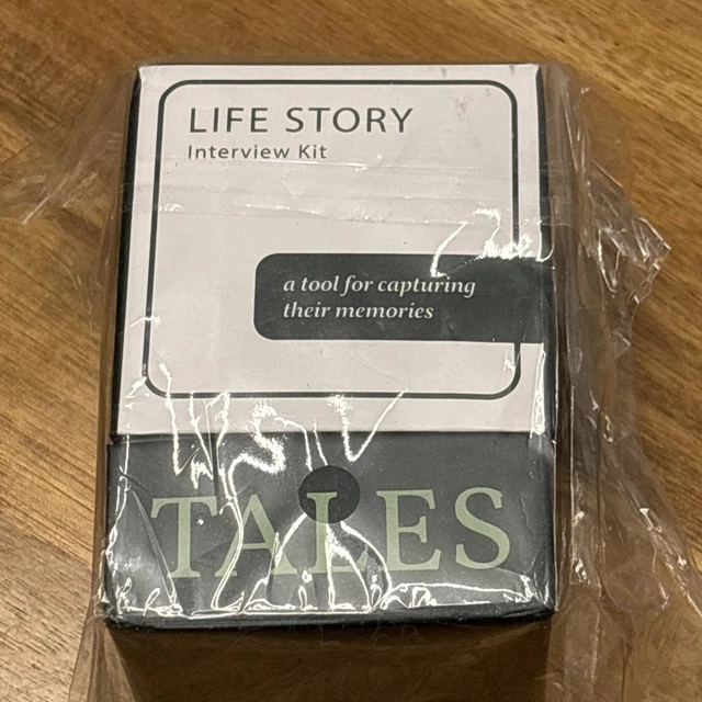 LIFE STORY INTERVIEW Kit, Conversation Starter Cards, Getting to Know ...