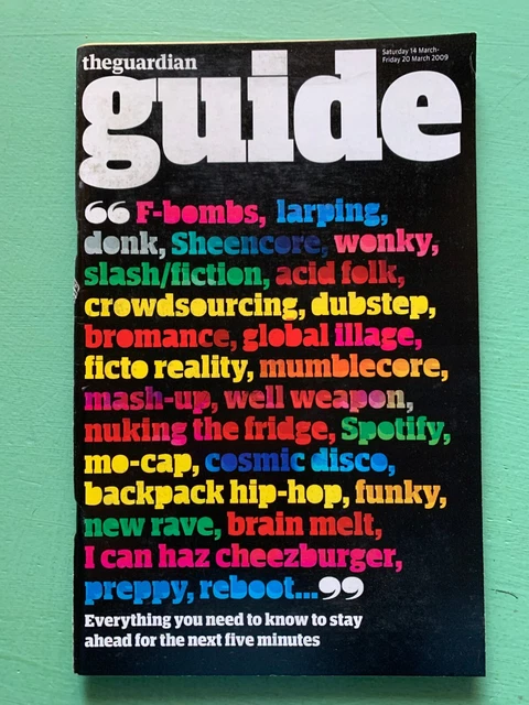 THE GUIDE MAGAZINE 14-March-2009 Animal Collective Stewart Lee Eminem ...