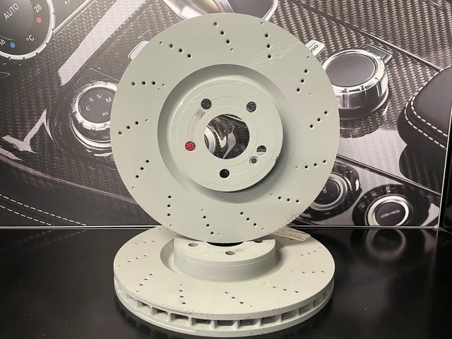 NEW GENUINE MERCEDES-BENZ W177 A-Class FRONT AMG Brake Discs X2 A247421081207 £188.37 - PicClick UK