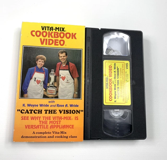 VITA-MIX JUICER COOKBOOK Video VHS 12 Minutes K Wayne & Rose Wride £9. ...