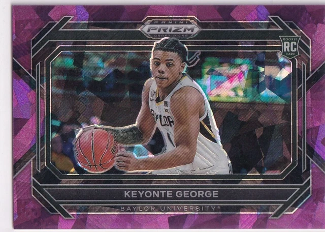 PANINI NBA PRIZM Draft Picks 2022-23 No 47 Keyonte George Rookie Fucsia ...