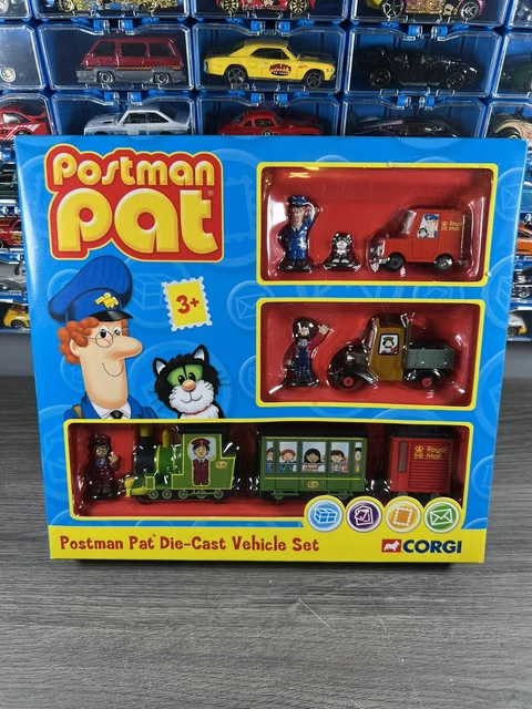 VERY RARE CORGI Postman Pat Die-Cast Vehicle Set. £29.95 - PicClick UK