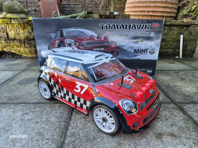 THUNDER TIGER TOMAHAWK XL 1/8 Scale Brushless Conversion 4WD RC Rally ...