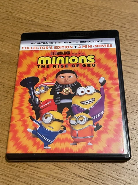 MINIONS: THE RISE of Gru - Collector's Edition (4K UHD & Blu-ray) (US ...