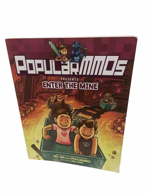 POPULAR MMOS PRESENTS Enter The Mine Large Paperback Comic Style Kids ...