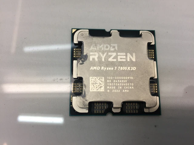 AMD RYZEN 7 7800X3D 8-Cores 4.2GHz Socket AM5 Gaming CPU Processor $525 ...