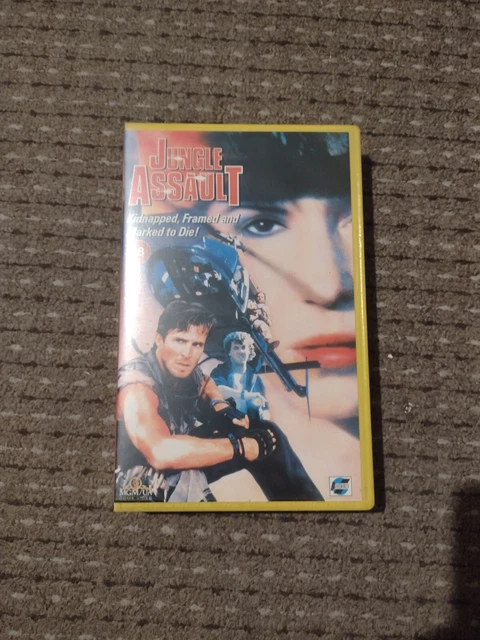 JUNGLE ASSAULT (1989) Big Box Ex-Rental VHS Tape £4.99 - PicClick UK
