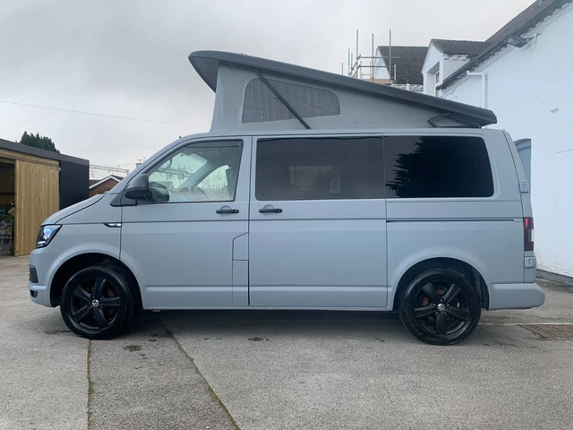 VW TRANSPORTER T5 T6 Fixed 'DUMMY' side window Fitted (Mobile Service ...