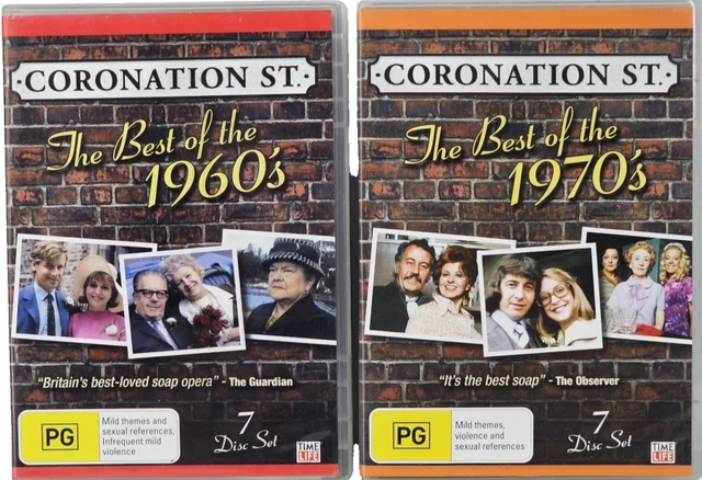 CORONATION STREET - The Best of the 1960's and 1970's (DVD, 1960-1979) Region 4 £21.94 - PicClick UK