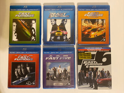 6-FAST ET FURIOUS --- BLU RAY Collection Set (Lot B1368) EUR 38,14 ...