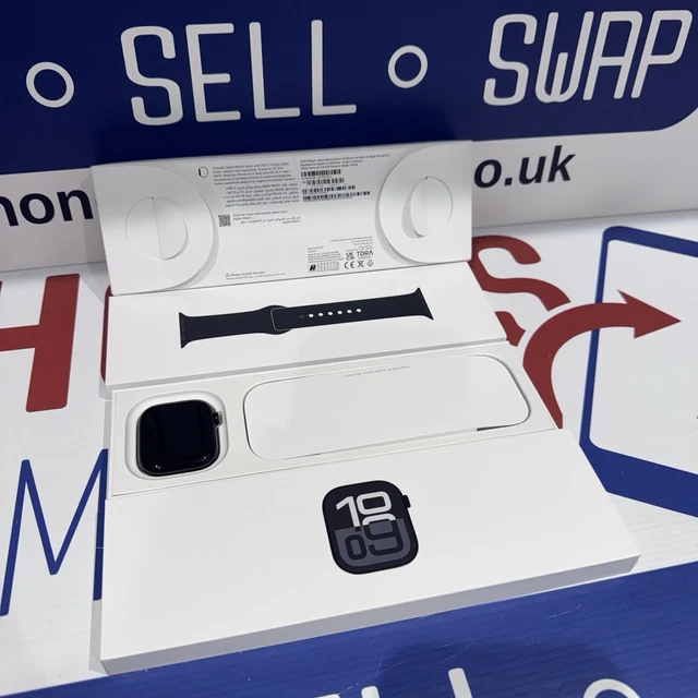 APPLE WATCH SERIES 10 46mm GPS + Cellular Jet Black £369.00 - PicClick UK