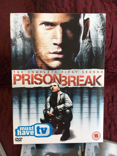 DVD BOX SET PRISON BREAK season 1 series hero jail cell film tv ...