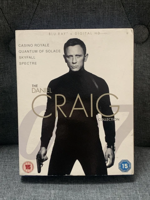 JAMES BOND - The Daniel Craig Collection (Blu-ray, 2016, 4-Pack Box Set ...