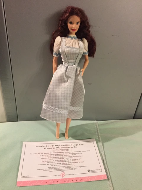 BARBIE THE WIZARD of Oz Dorothy (2006) Pink Label - 'AS IS' $45.00 ...