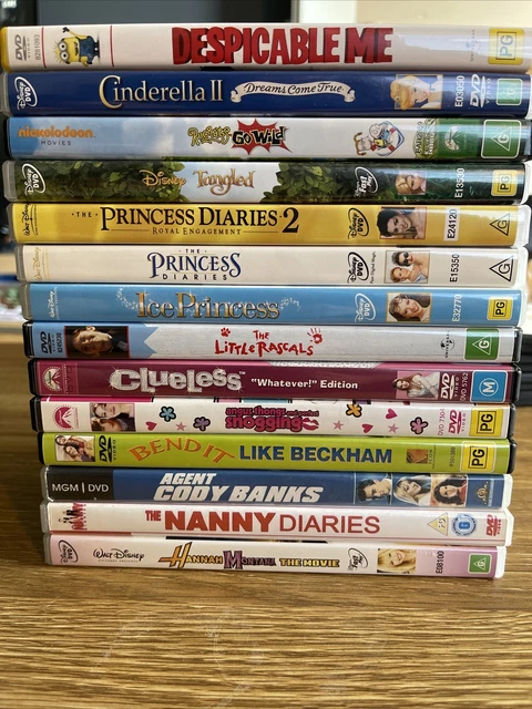 KIDS CHILDRENS DVD Bulk Lot Bundle DreamWorks Nickelodeon Disney PAL R4 ...