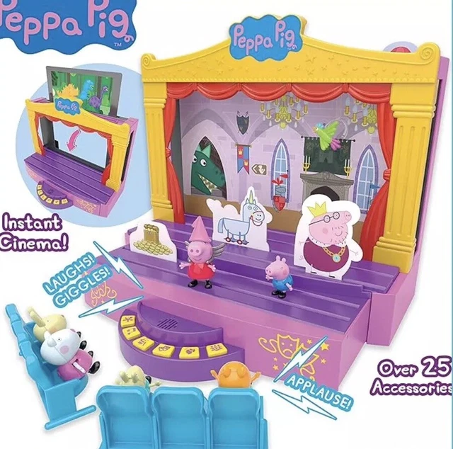 PEPPA PIG PEPPA’S Stage Playset Theatre Sound Interactive Pre School ...