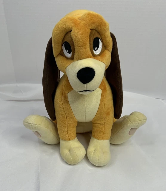 DISNEY COPPER FROM The Fox and The Hound Plush Stuffed Animal Dog ...