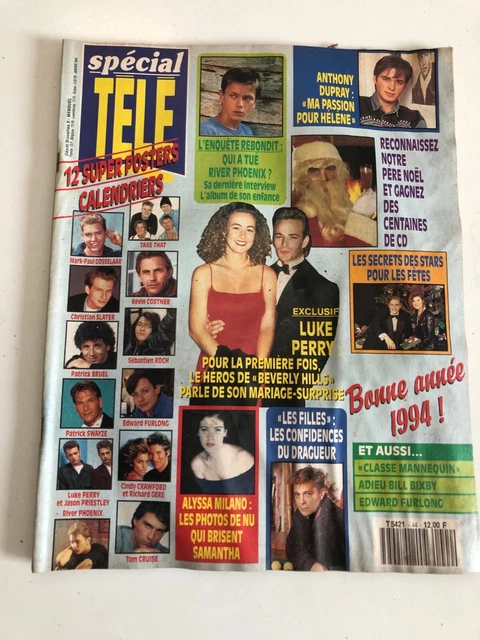 MAGAZINE REVUE SPECIAL TELE n° 44 + posters attachés vintage 94 EUR 4 ...