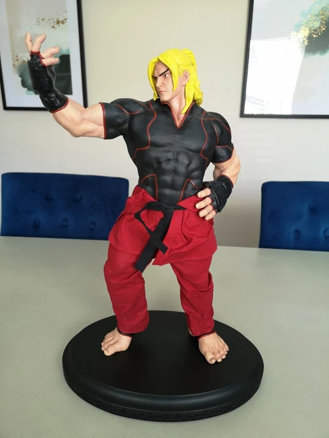 STREET FIGHTER V Ken Ansatsuken Exclusive 1:4 Scale Statue PCS Pop ...