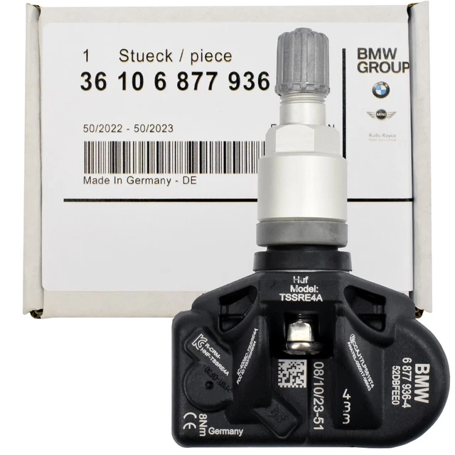RDC TPMS CAPTEUR de pression des pneus 6877936 BMW Serie 5 G30 G31 F44 ...