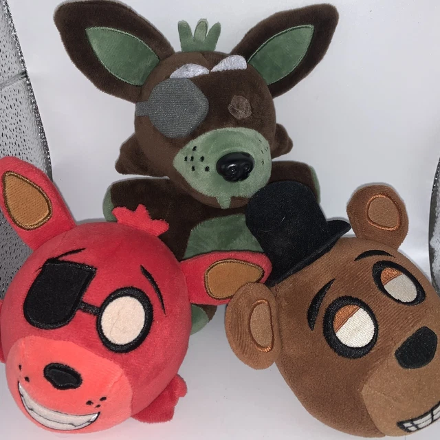 FIVE NIGHTS AT FREDDYS PLUSH BUNDLE FNAF X 3 Toy Funko 2016 Video Game ...