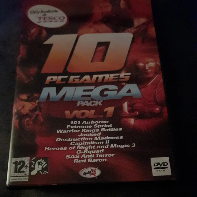 TESCO 10 PC Games Mega Pack Volume 1 for PC £5.50 - PicClick UK