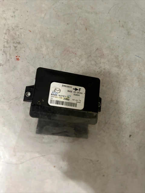 2018 MAZDA3 PARK Parking Brake Control Module Unit Oem Bade437E1 $297. ...