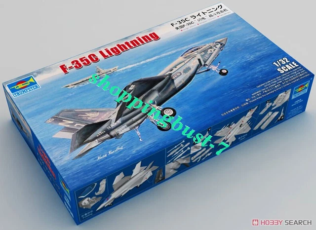 TRUMPETER 1/32 SCALE 03230 F-35C Lightning model kit £141.72 - PicClick UK