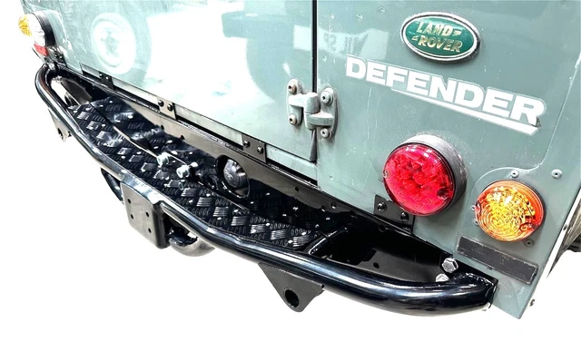 REAR STEP BAR For Land Rover Defender NAS Step 90 110 TD5 PUMA 83-16 ...