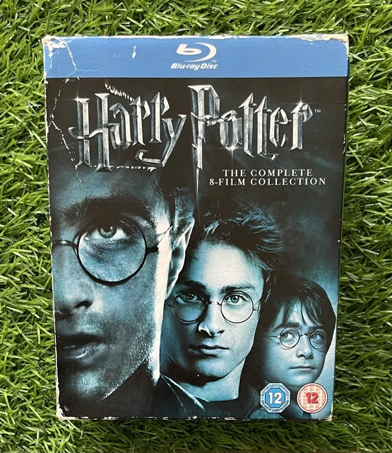 HARRY POTTER BLU Ray Complete 8 Film Collection 11 Discs 100% Complete Free Post £9.99 - PicClick UK