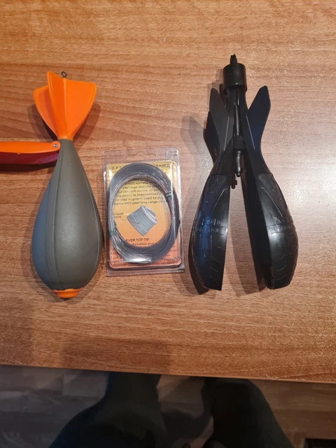 FOX SPOMB, WOLF X-Spod Performance And ESP Tapered Shock Leaders, Carp ...