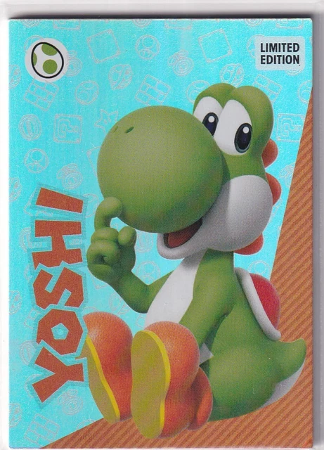 PANINI SUPER MARIO Playtime 2023 Sticker Album Limited Edition Card ...