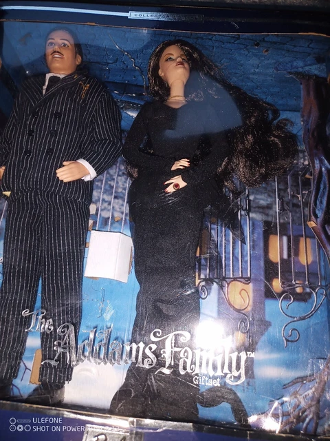 RARE MATTEL THE Adams Family Barbie and Ken Doll Gift Set - vintage £ ...