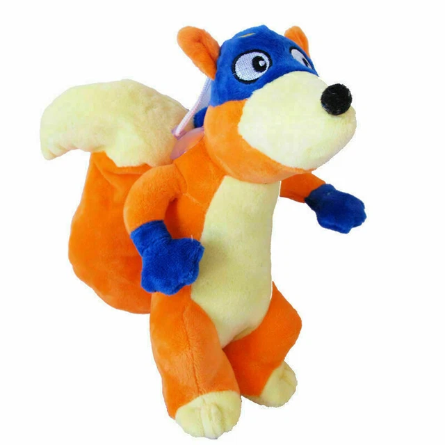 SWIPER THE FOX Dora The Explorer Plush Doll Kids Soft Bear Stuffed Toy ...