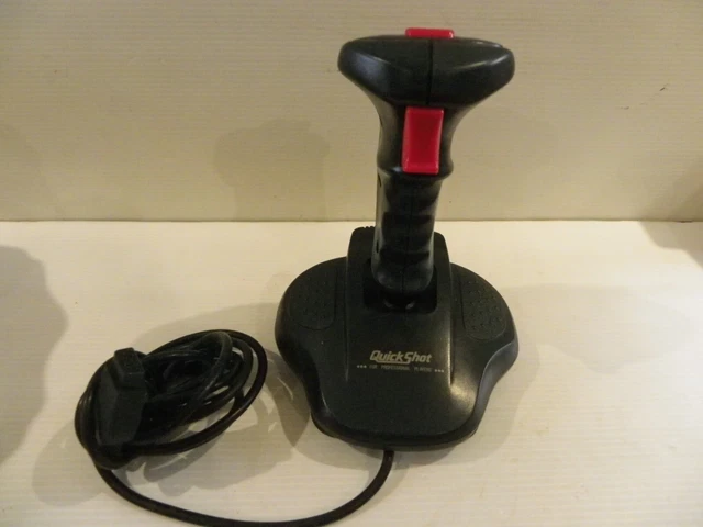 JOYSTICK QUICKSHOT QS 137F compatible atari commodore msx amstrad sega ...