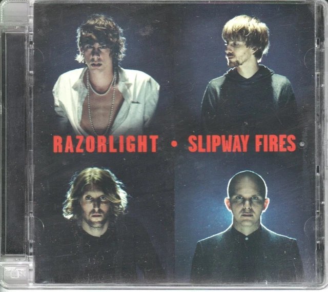 RAZORLIGHT SLIPWAY FIRES CD Europe Vertigo 2008 in super jewel case ...