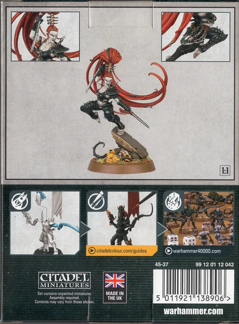 GAMES WORKSHOP: Warhammer 40K: Drukhari Lelith Hesperax £34.57 ...
