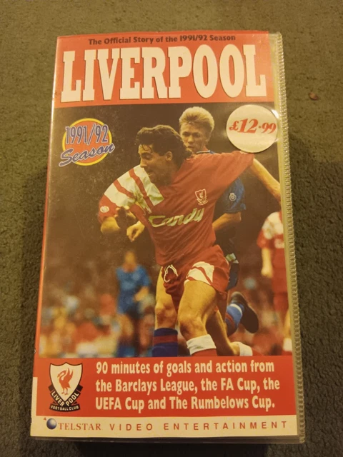 LIVERPOOL FC VIDEO 1991-92 £2.60 - PicClick UK