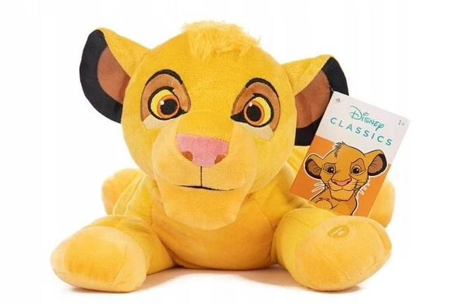 THE LION KING Disney Classics Simba Large Lying 19" Plush Figure With ...