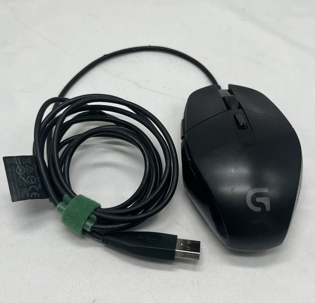 LOGITECH G302 DAEDALUS Prime Wired Gaming Computer Mouse Tested Works ...
