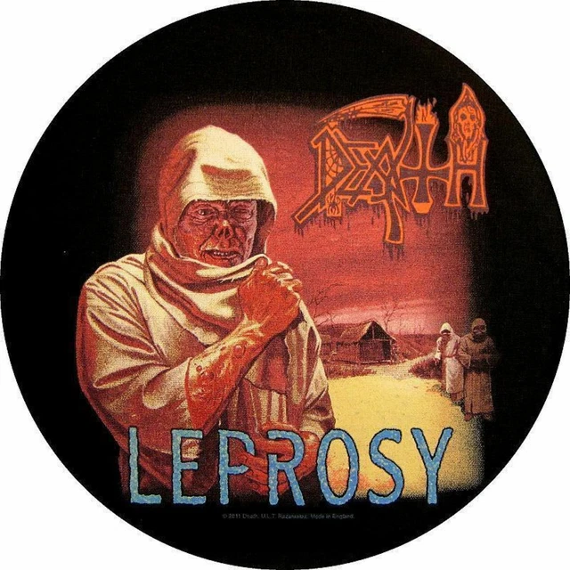 DEATH LEPROSY RÜCKENAUFNÄHER- Backpatch-Metal Rock NEU & OFFICIAL! EUR 14,99 - PicClick DE