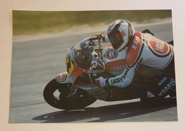 MARLBORO WAYNE RAINEY 500cc Yamaha, USA Grand Prix 1990 Poster Print £ ...