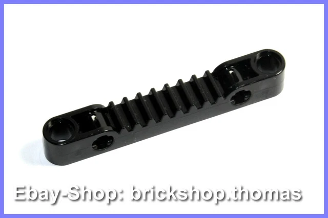 LEGO TECHNIK GUIDA dentale nera - 87761 - rack tecnico 1x7 black ...