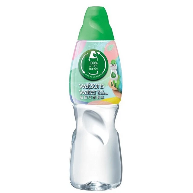 WATSONS 100% PURE Distilled Water 800ml | Food Grade | 105°C High ...