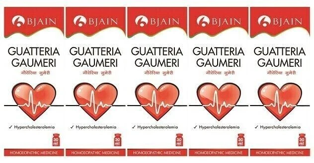 PAQUET DE 5 Bjain Guatteria Gaumeri Homéopathique Drops Aide En Haut ...