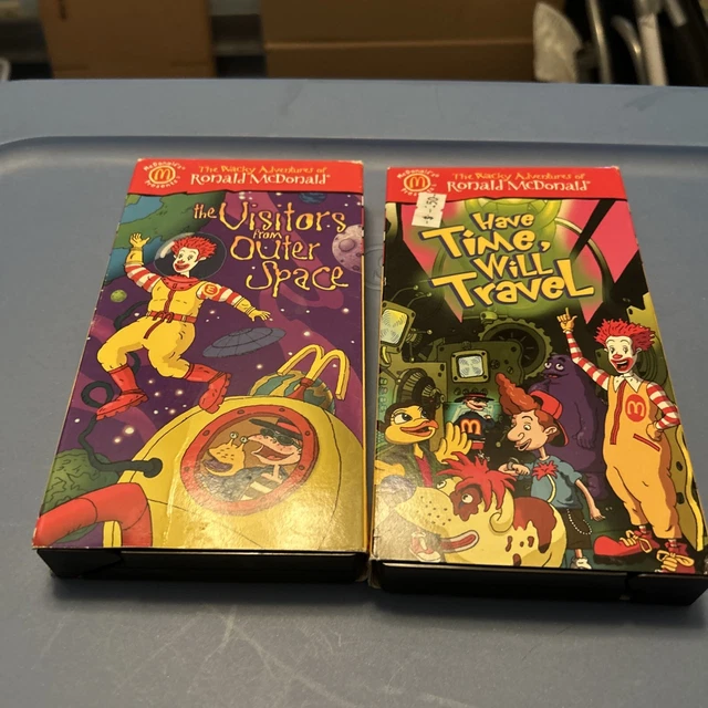 THE WACKY ADVENTURES Of Ronald McDonald VHS Lot #3 And 5 Untested £14. ...