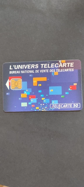 TELECARD 50 UNITES Carte Telephonique Card Phone Logo L'univers ...