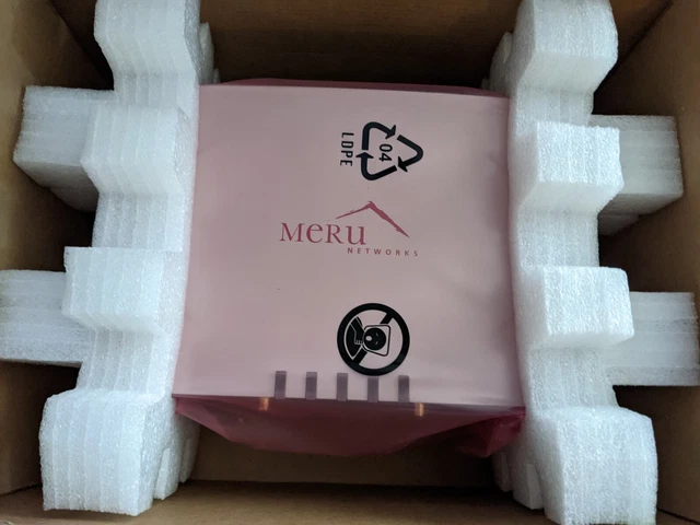 MERU NETWORKS AP320 Wireless Access Point WAP 2.4 & 5.0 GHZ $40.24 ...