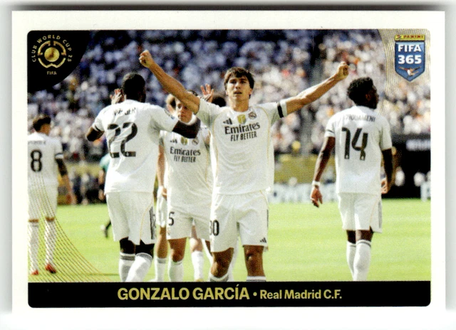 PANINI FIFA 365 2026 Sticker No. 10 Gonzalo Garcia Top Goal Scorer ...